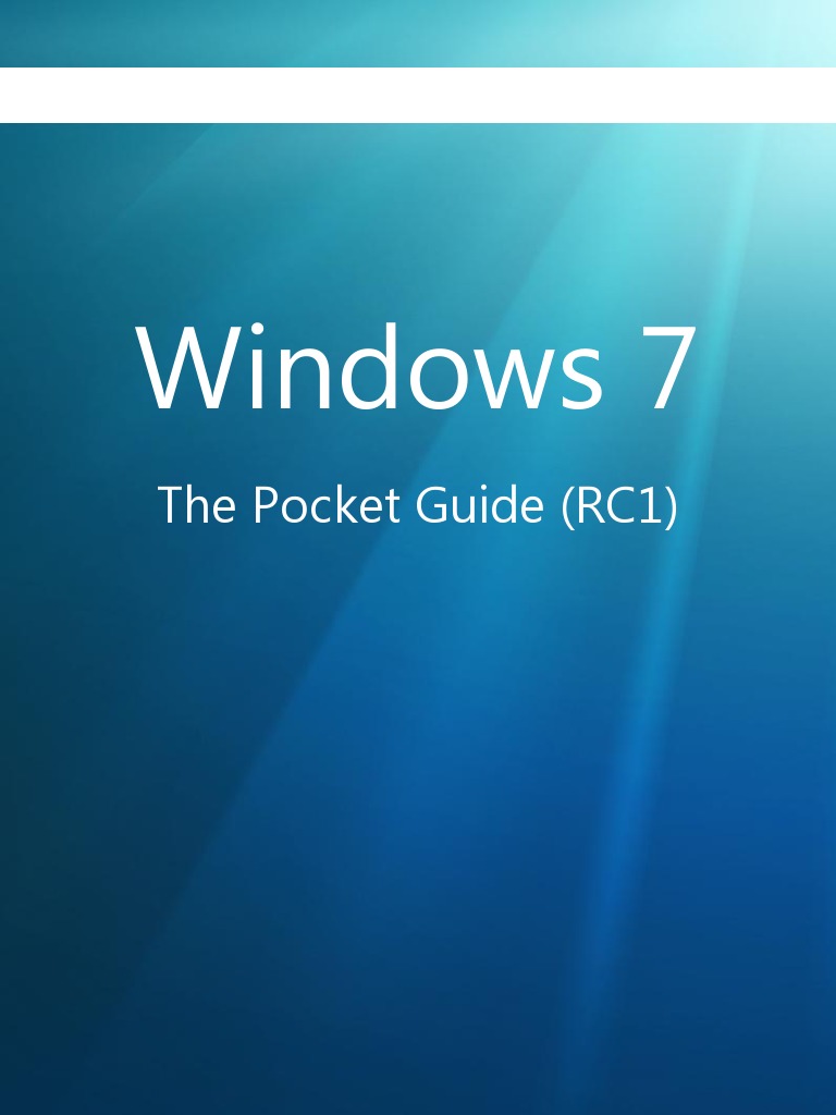 Windows 7 | PDF | Computers