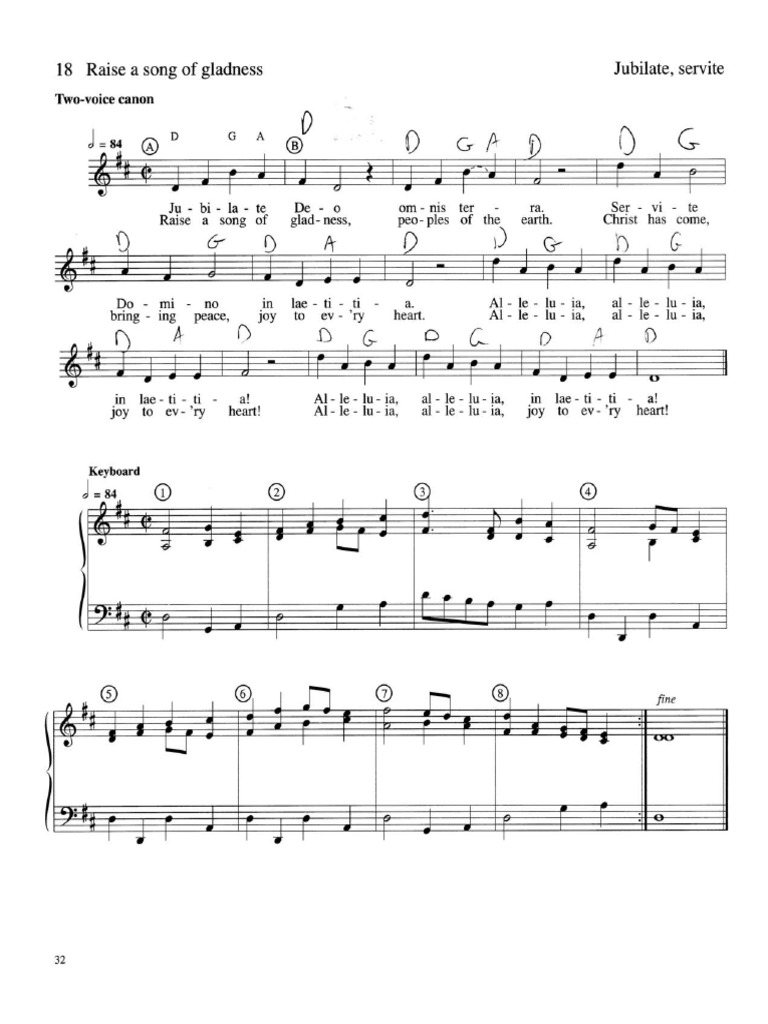 18 Jubilate, Servite | PDF