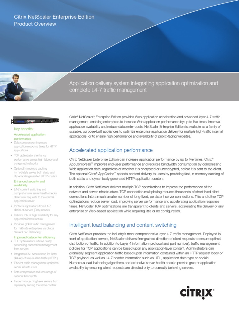 Citrix NetScaler NSE | Download Free PDF | Hypertext Transfer Protocol ...