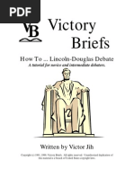 Lincoln-Douglas Debate Guide | PDF | Argument | Epistemology