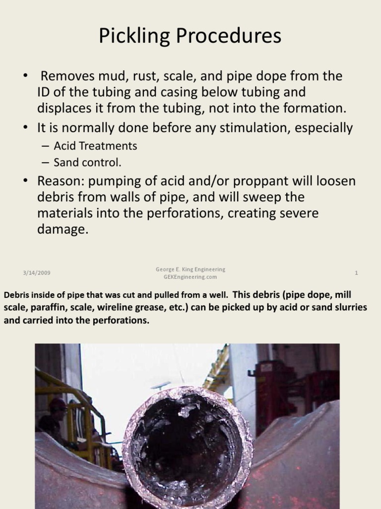 Pickling Basics | PDF | Corrosion | Pipe (Fluid Conveyance)
