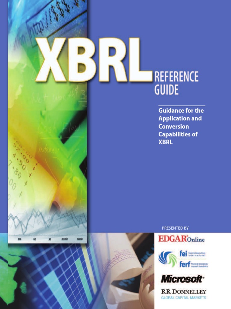 XBRL Reference Guide | PDF | U.S. Securities And Exchange Commission ...