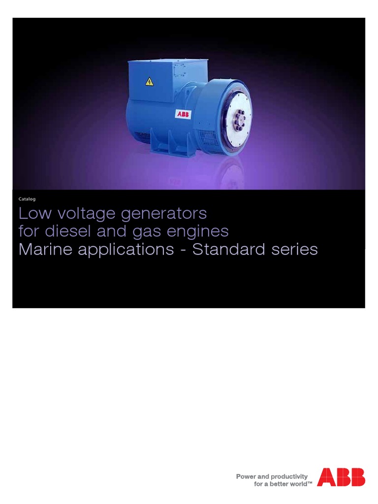 LV Generator Catalogue - Standard Marine EN LR 201205 PDF | PDF ...