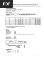 Cable Trench Design Calculations | PDF | Pressure | Materials