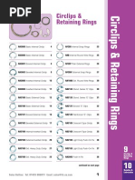 Circlip STD PDF | PDF | Technology & Engineering
