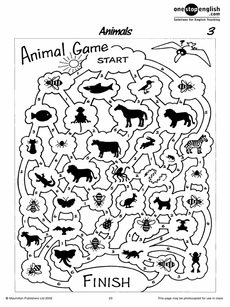 Animals Game For Kids | PDF