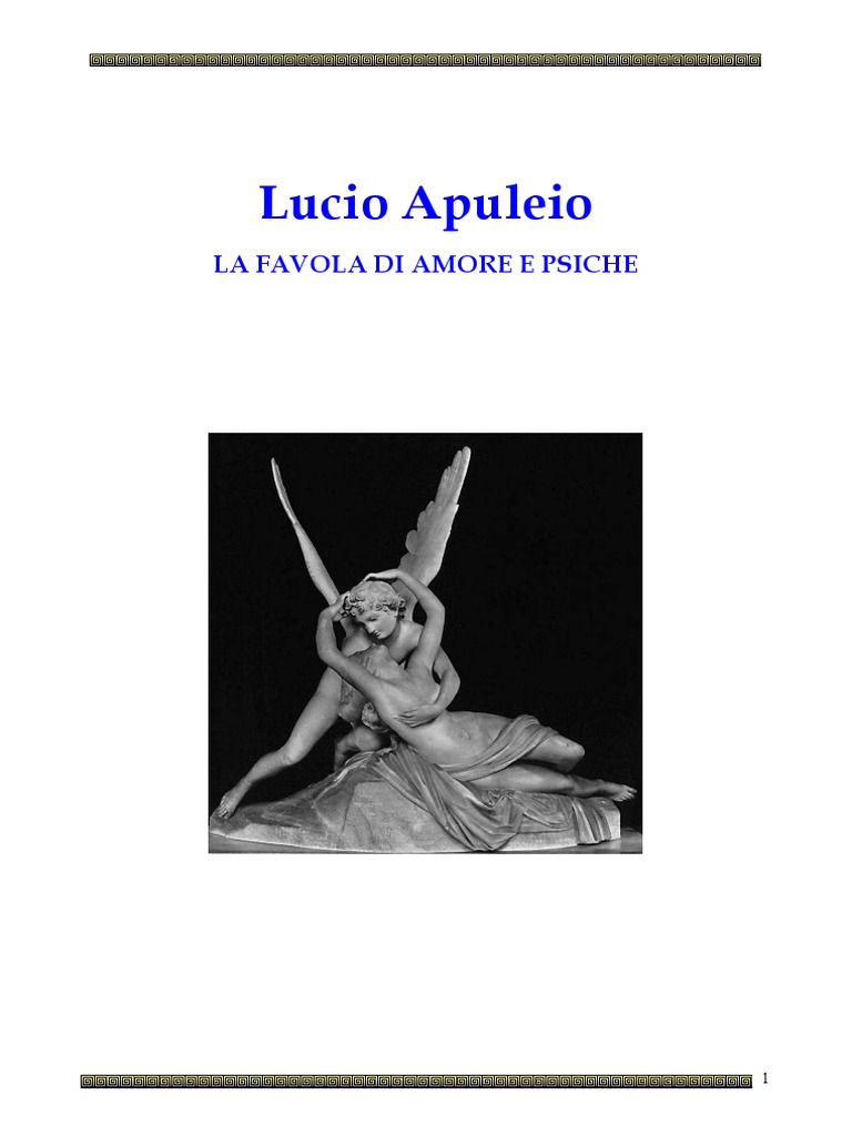 Apuleio - La Favola Di Amore E Psiche | PDF