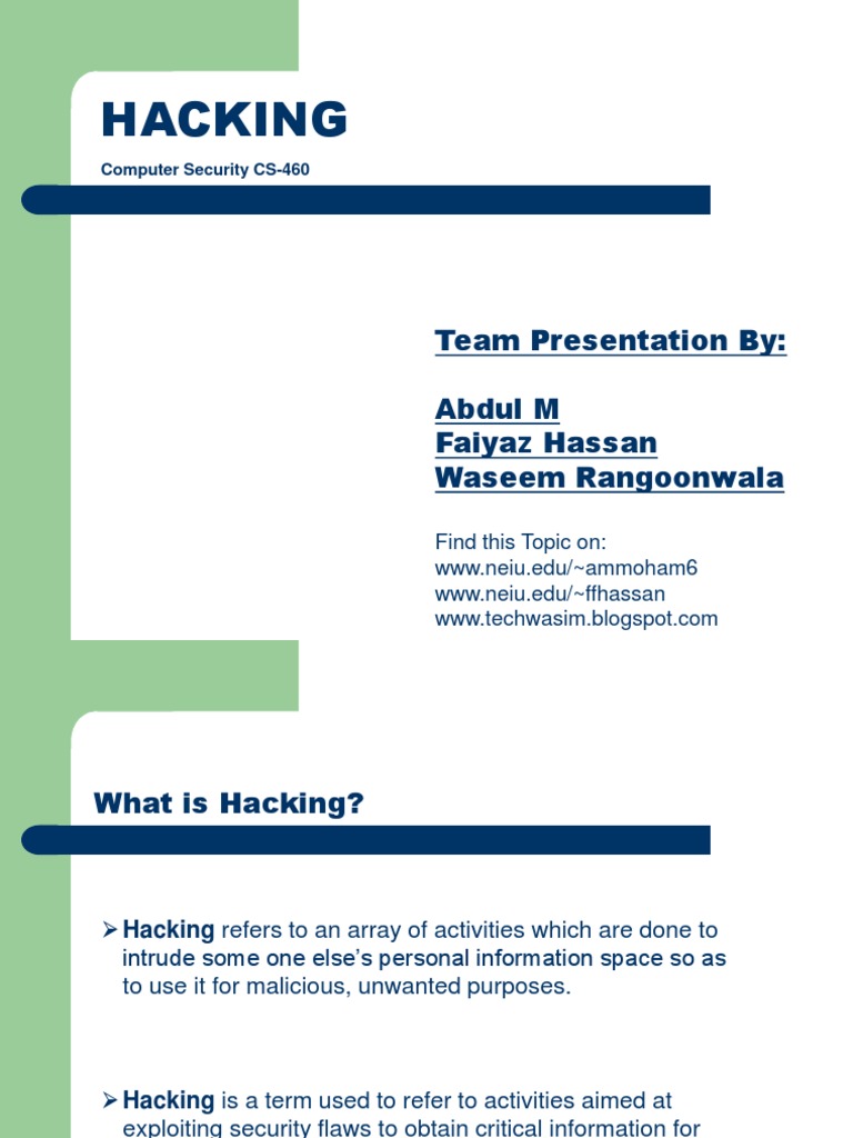 Hacking | PDF