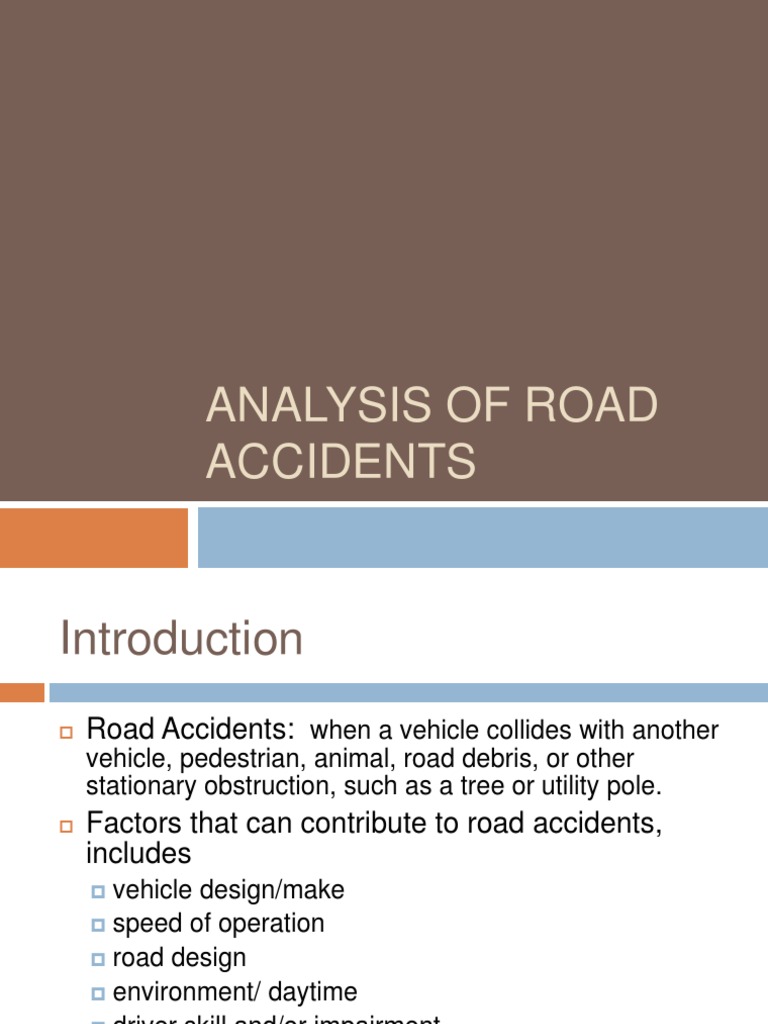 Road Accident Analysis and Insights | PDF | Traffic Collision | Road