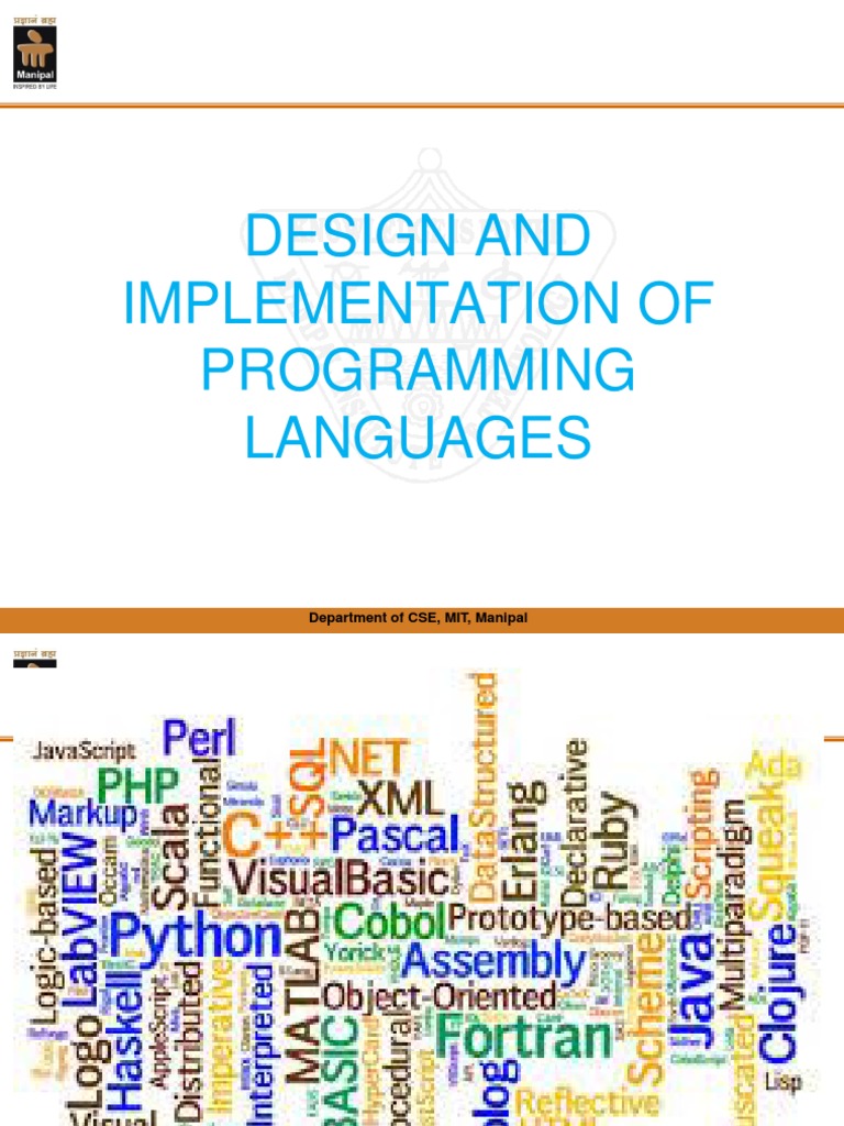 Design And Implementation Of Programming Languages Introduction Pdf Subroutine Functional 