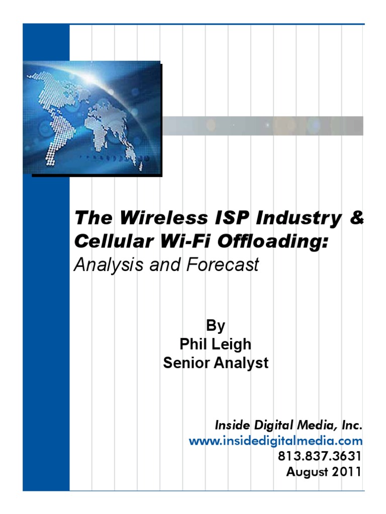 The Wireless ISP Industry & Cellular Wi-Fi Offloading Analysis and ...