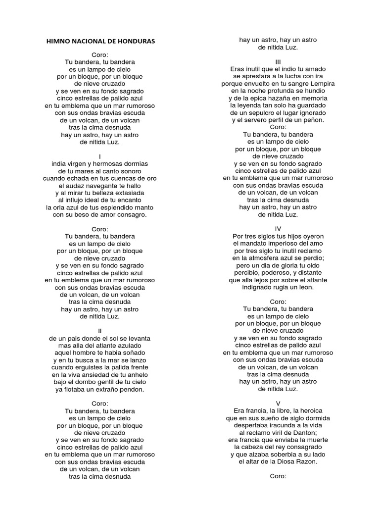 Himnos de Centroamerica | PDF