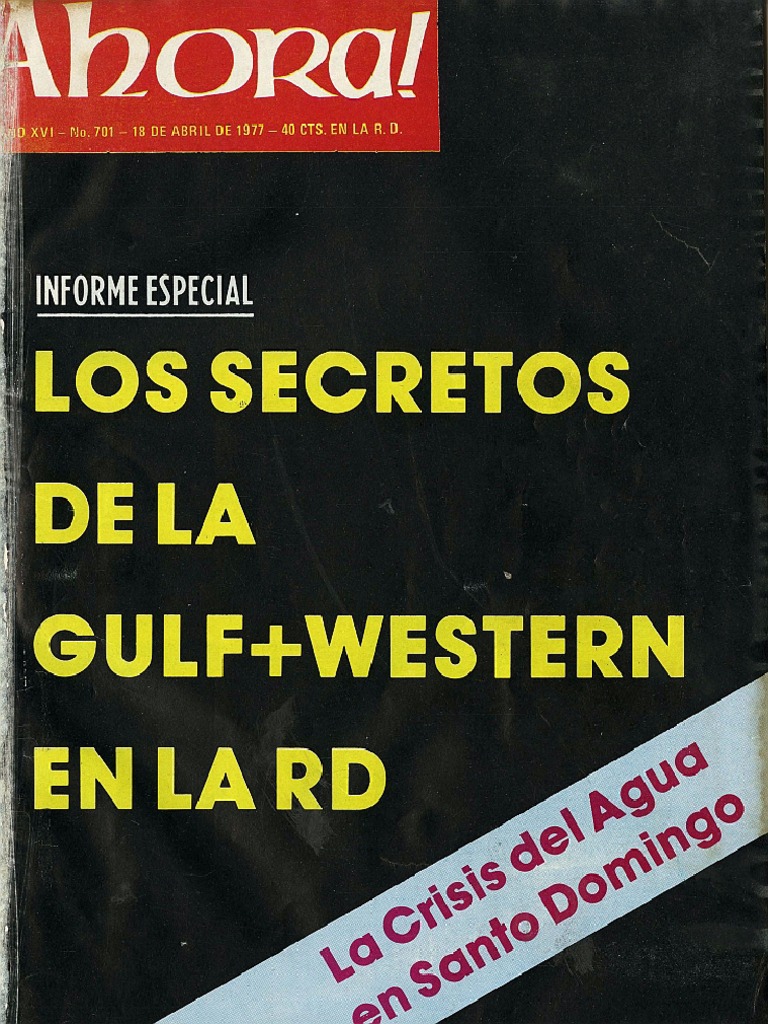 Revista Ahora 0701 | PDF