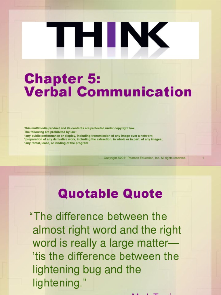 Engleberg PPT ch5 | PDF | Speech | Consonant