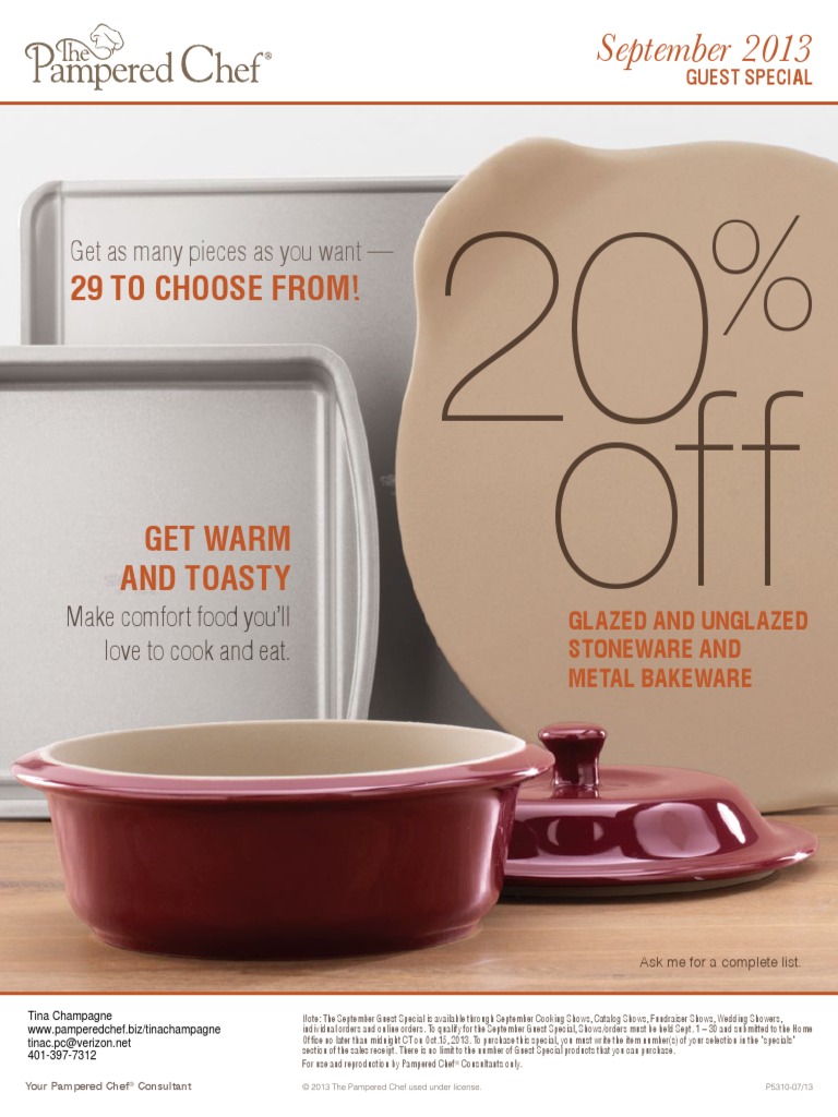Pampered Chef | PDF | Cookware And Bakeware | Home