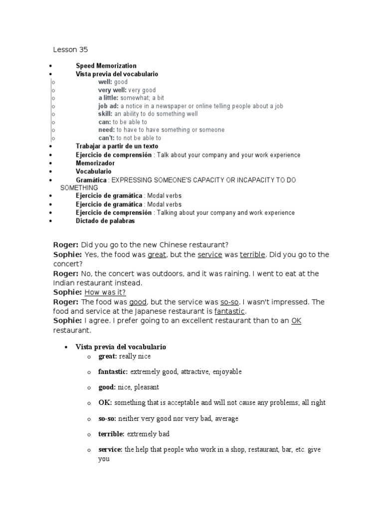 Lesson 35 | PDF