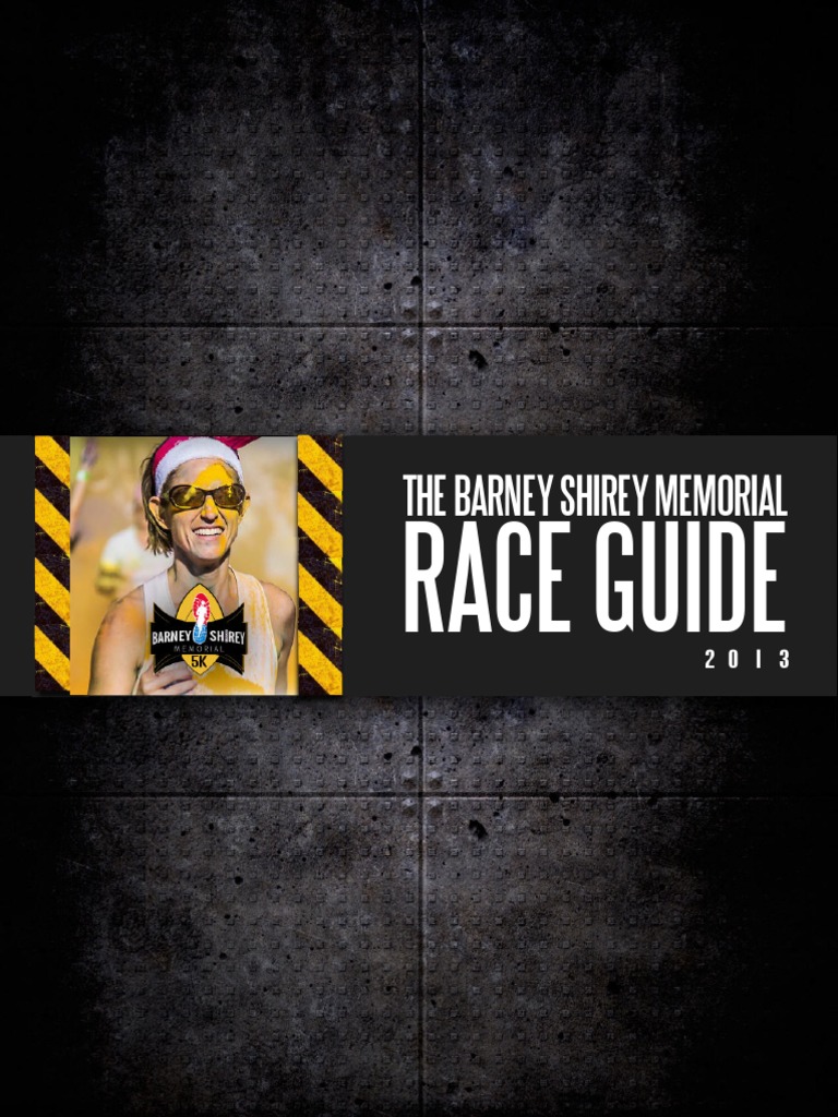 The Barney Shirey Memorial: Race Guide | PDF | Sports & Recreation ...