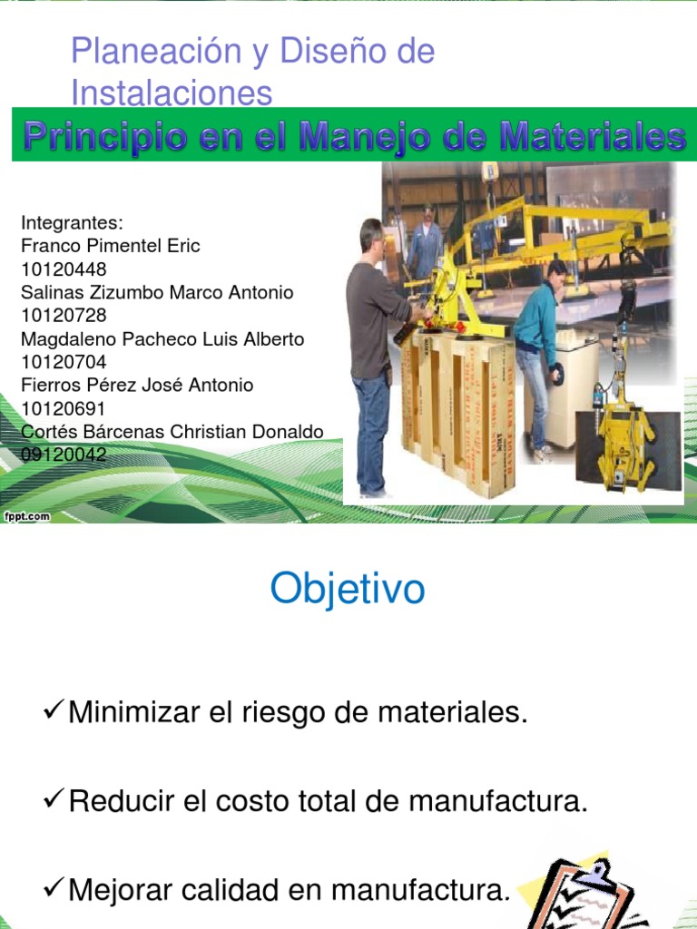 Manejo De Materiales