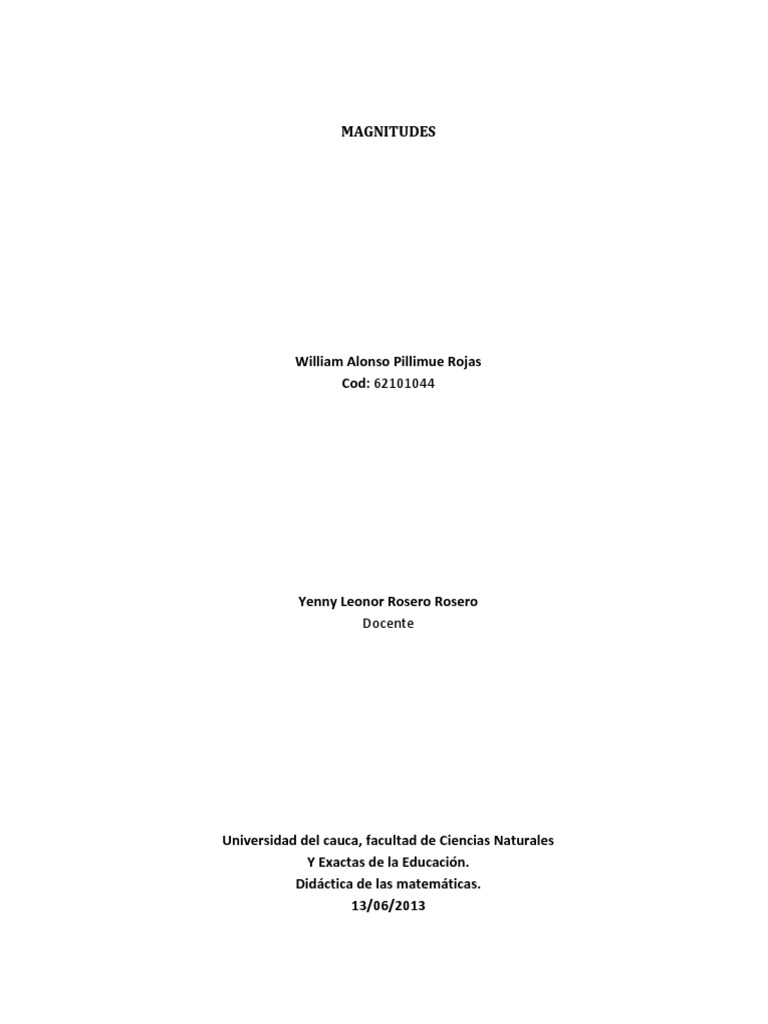 Magni Tud | PDF | Masa | Peso del cuerpo humano