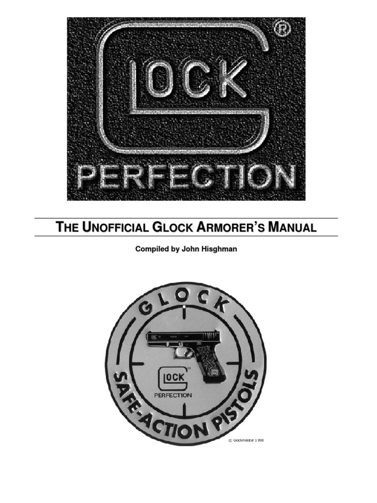 Glock | PDF | Trigger (Firearms) | Handgun