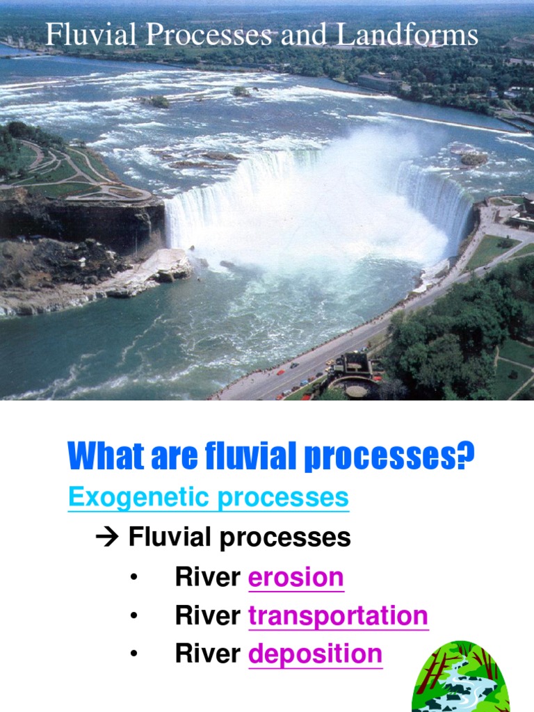 Fluvial Processes and Landforms | Download Free PDF | Erosion ...