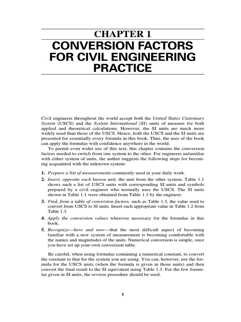 Conversion Factors | Download Free PDF | Ton | Pascal (Unit)