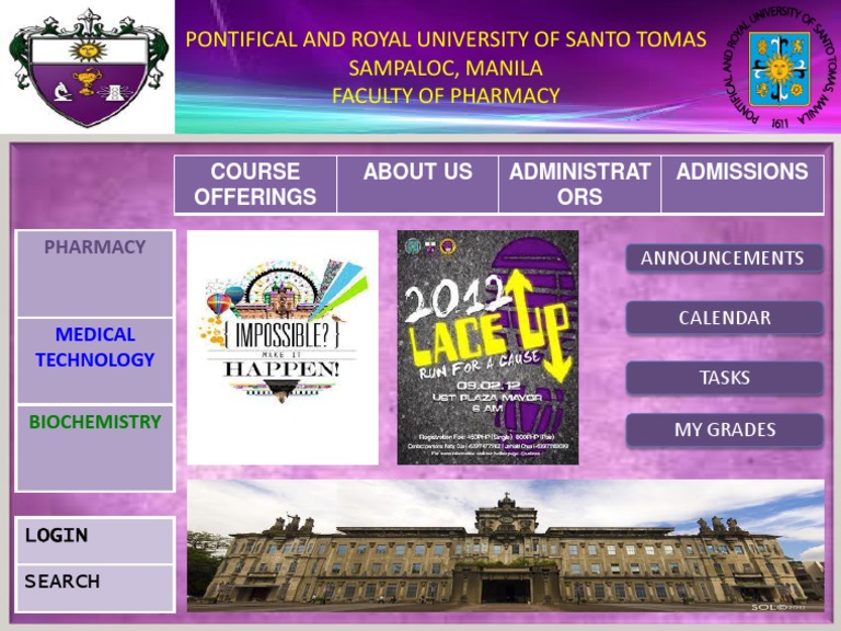 UST Pharmacy Biochemistry Course Offerings | PDF | Self-Improvement