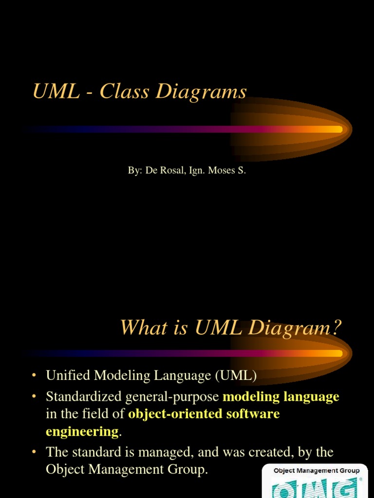 7 - UML Class Diagrams | PDF | Class (Computer Programming) | Unified ...