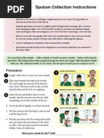 Throat Swab Collection Procedure Guide | PDF