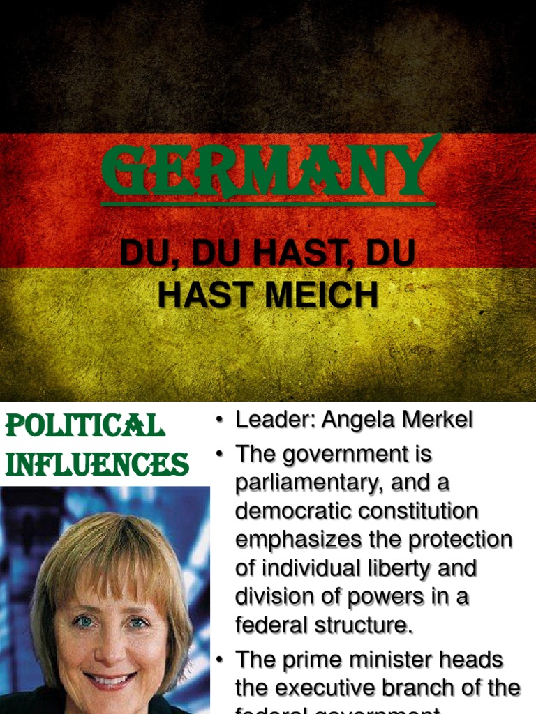 Overview of Germany's Political and Economic Landscape | PDF | Politics