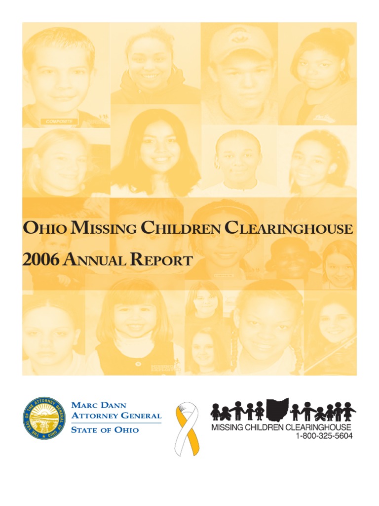 2006 Missing Children's Clearinghouse Annual Report | PDF | Child ...