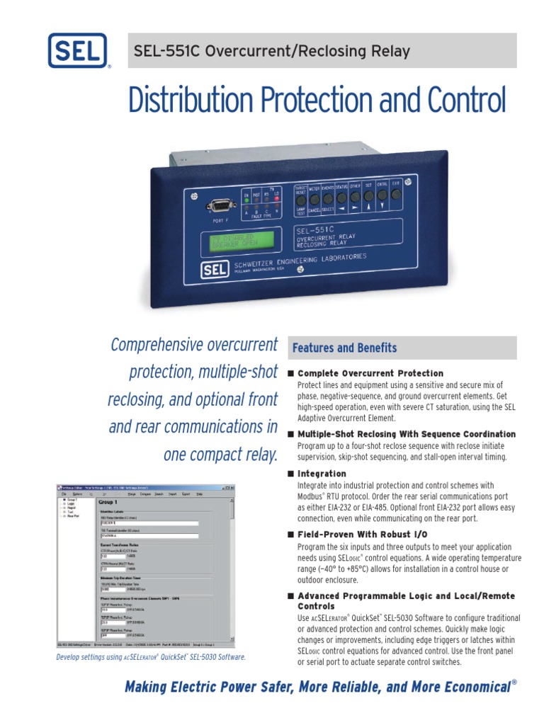 551C Flyer | PDF | Relay | Switch