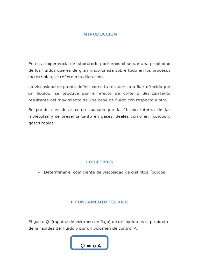 Labo 6 | PDF | Líquidos | Lubricante