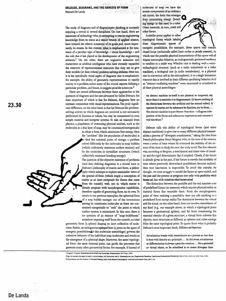 Deleuze, Diagrams, and The Genesis of Form Parisi - Technoecologies of ...