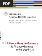 Managing SWIFT Alliance Access Training | PDF | Routing | Computing