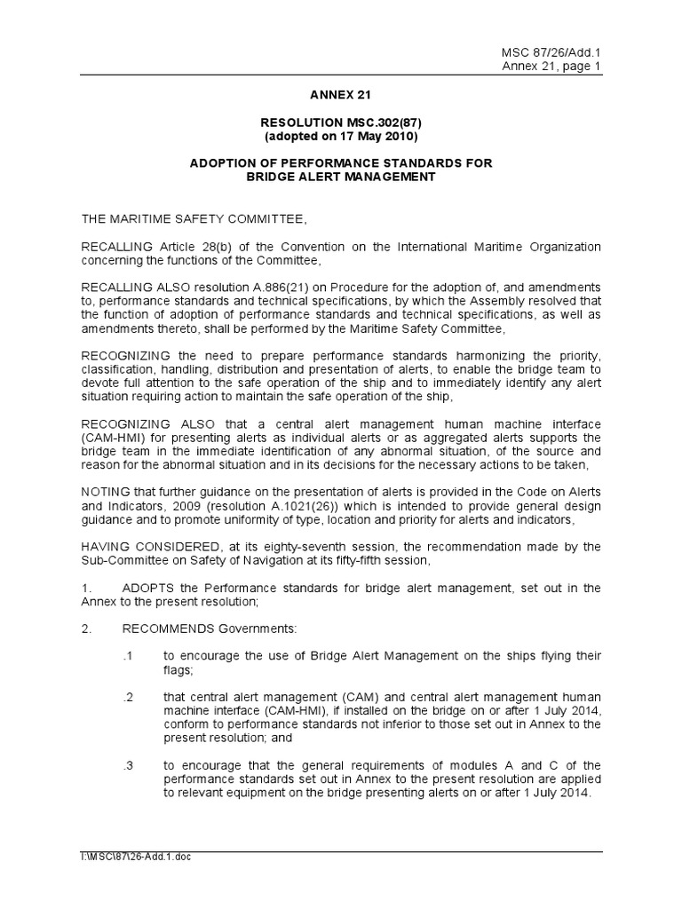 Bridge Alert Management PDF | PDF | C (Programming Language) | User ...