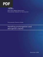 Prolongation Cost Claim Heads | PDF | Expense | Cost