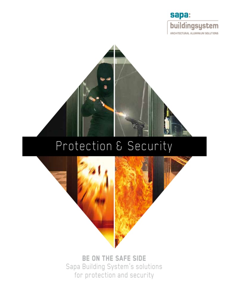 Sapa Building System: Security Solutions | PDF | Window | Handgun