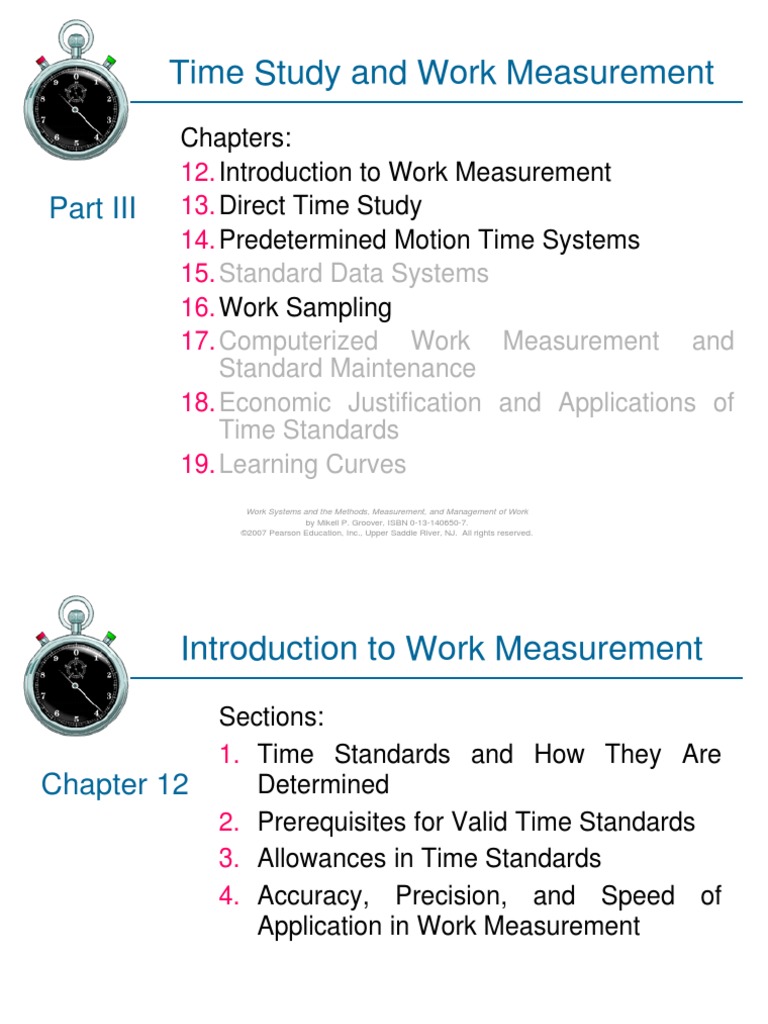 Intro Time Study | PDF | Accuracy And Precision | Statistics