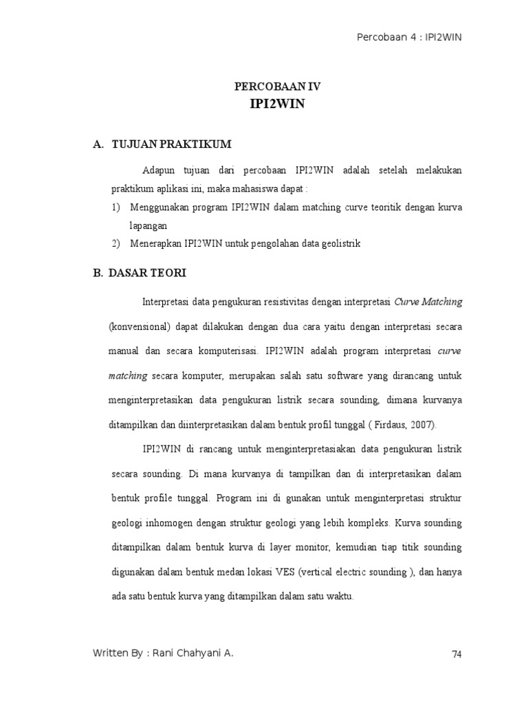 Rani 4 Ipi2win | PDF