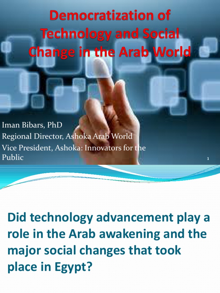 Democratization of Technology and Social Change | PDF | Social Media ...