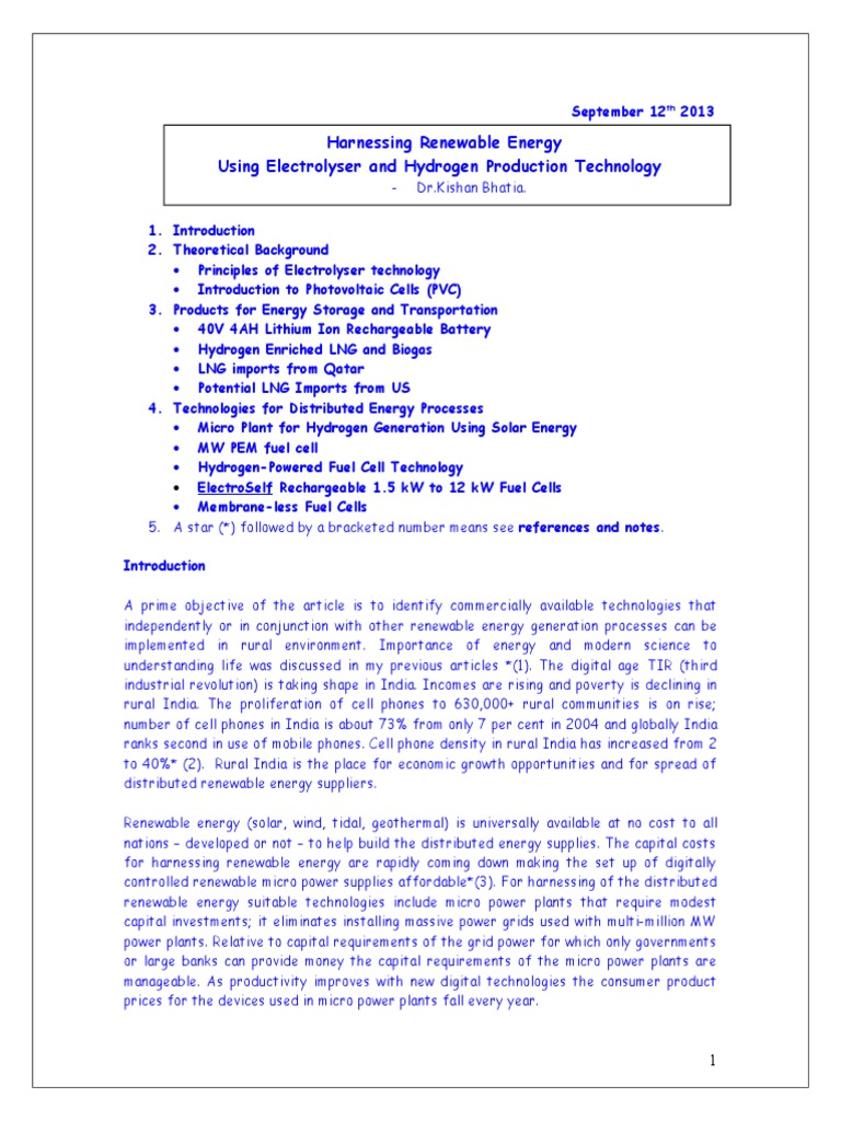 Harnessing Renewable Energy | PDF | Photovoltaics | Distributed Generation