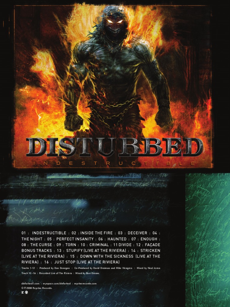 Disturbed - Indestructible | PDF | Musical Instruments | Music Industry