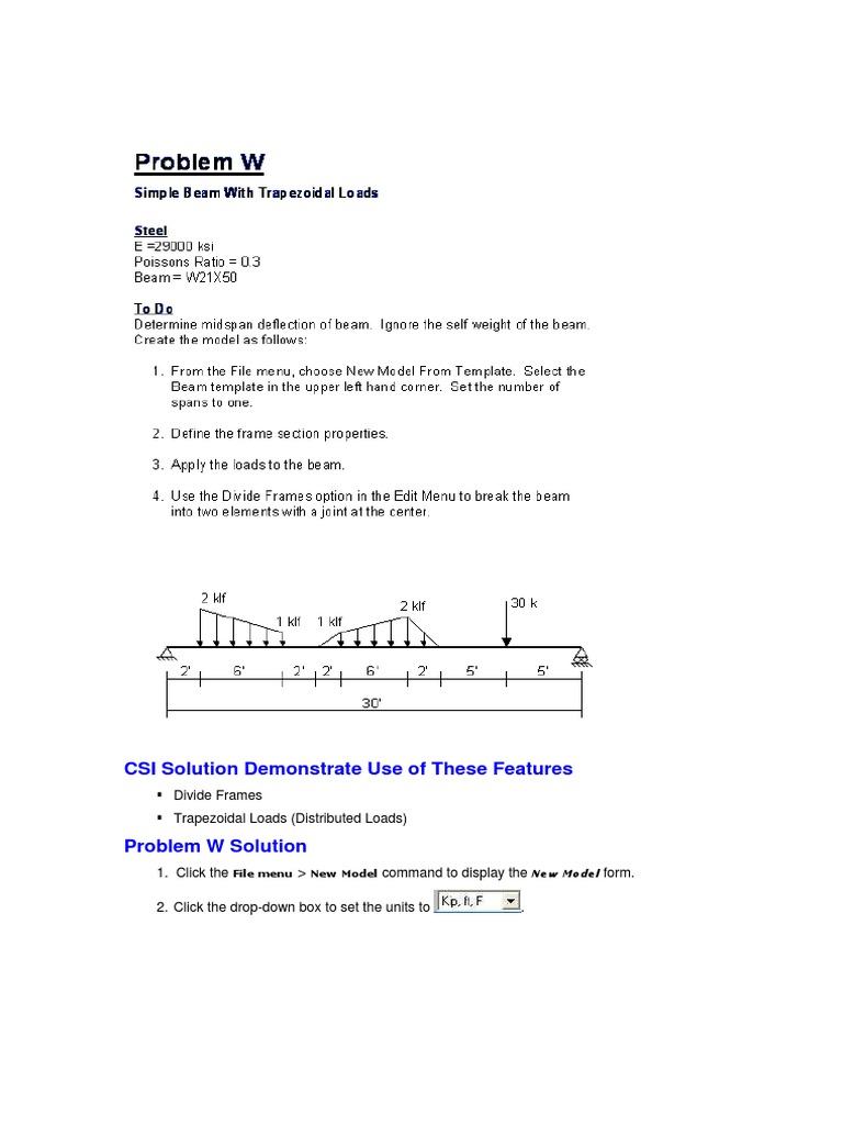 CSI Solution Demonstrate Use of These Features: Divide Frames ...