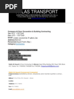 Rakaz National Trading Company Contacts | PDF | Kuwait | Middle East