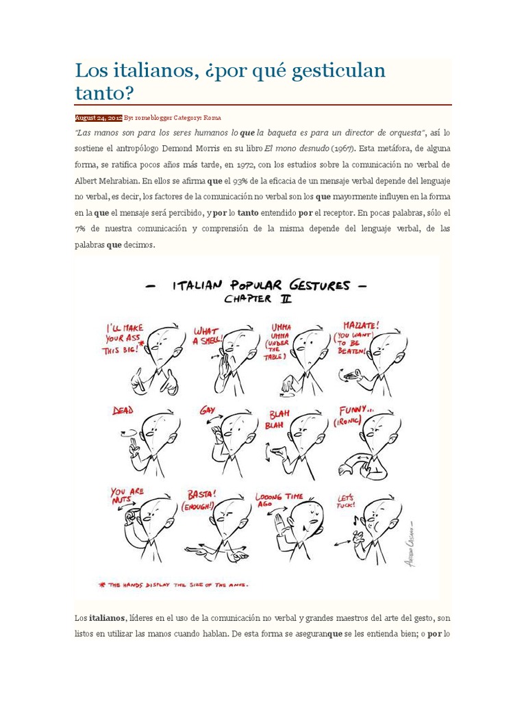 Los Italianos Lenguaje | PDF | Idioma italiano | Italia