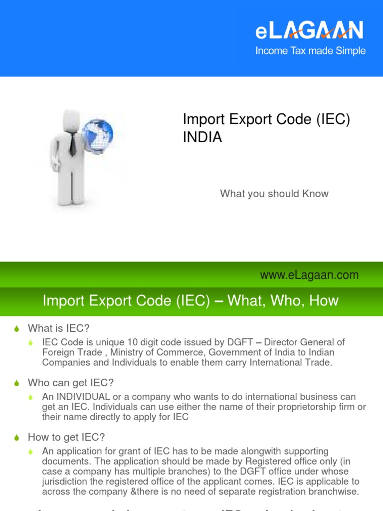 A Comprehensive Guide to Obtaining an Import Export Code (IEC) in India ...