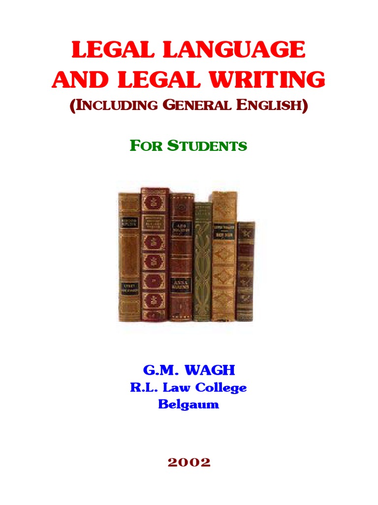 Legal Language and Writing | PDF | Contractual Term | Word