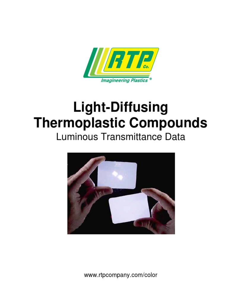 Light Diffusing Compound Technical Manual | PDF | Backlight | Light ...