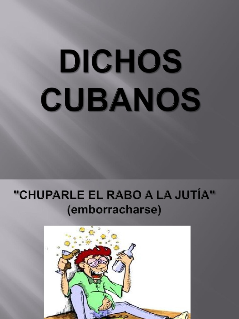 Dichos Cubanos | PDF